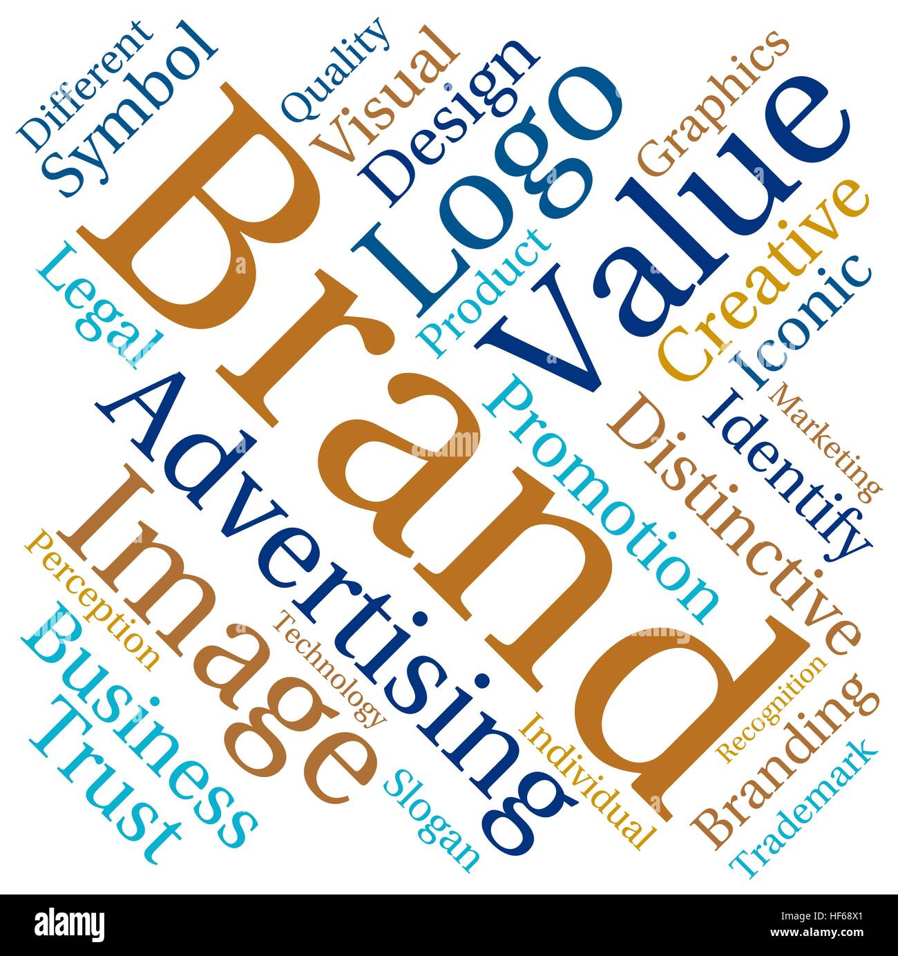 Brand word cloud on a white background Stock Vector Image & Art - Alamy