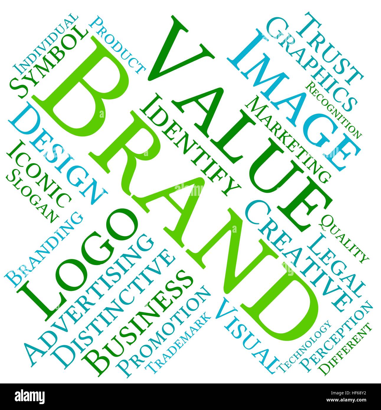 Brand word cloud on a white background Stock Vector Image & Art - Alamy