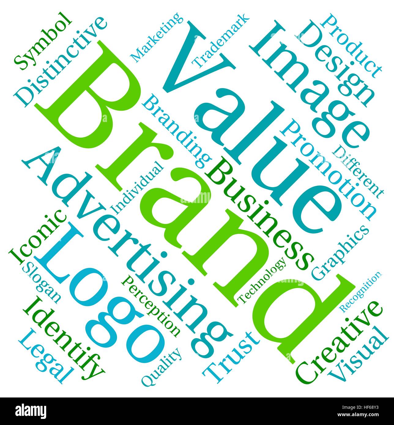 Brand word cloud on a white background Stock Vector Image & Art - Alamy
