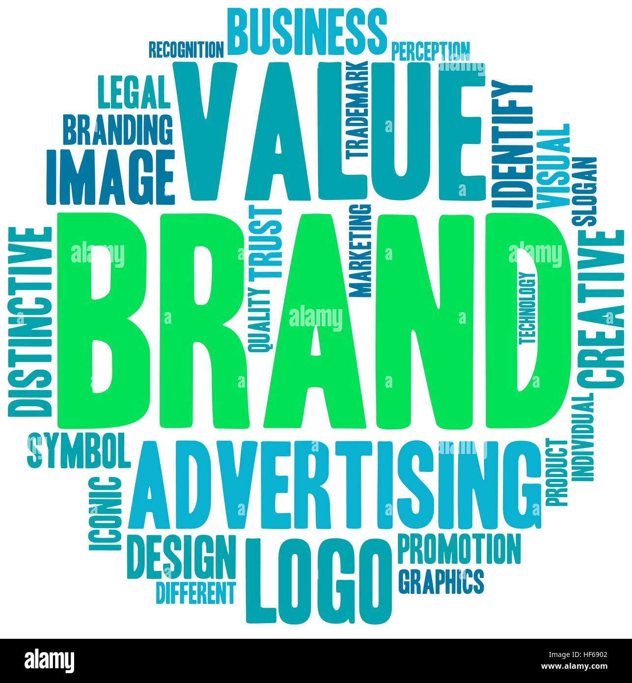 Brand word cloud on a white background Stock Vector Image & Art - Alamy