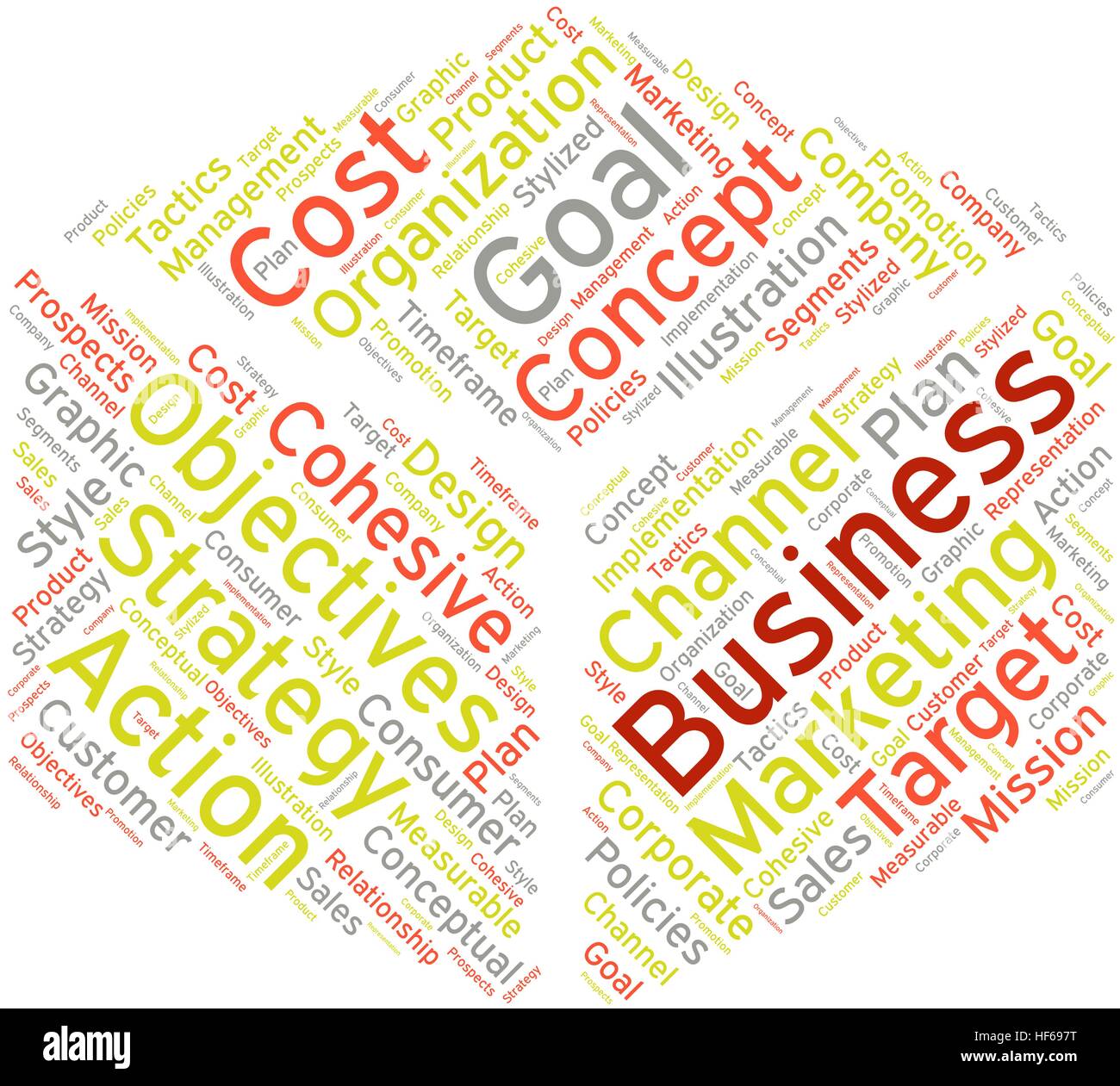 Business word cloud on a white background Stock Vector Image & Art - Alamy