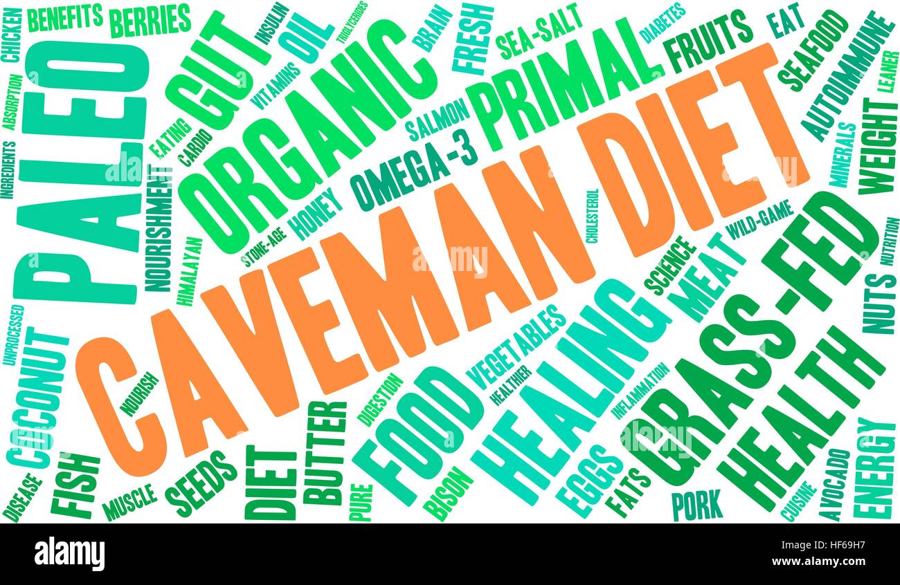 Caveman eating Stock Vector Images - Alamy