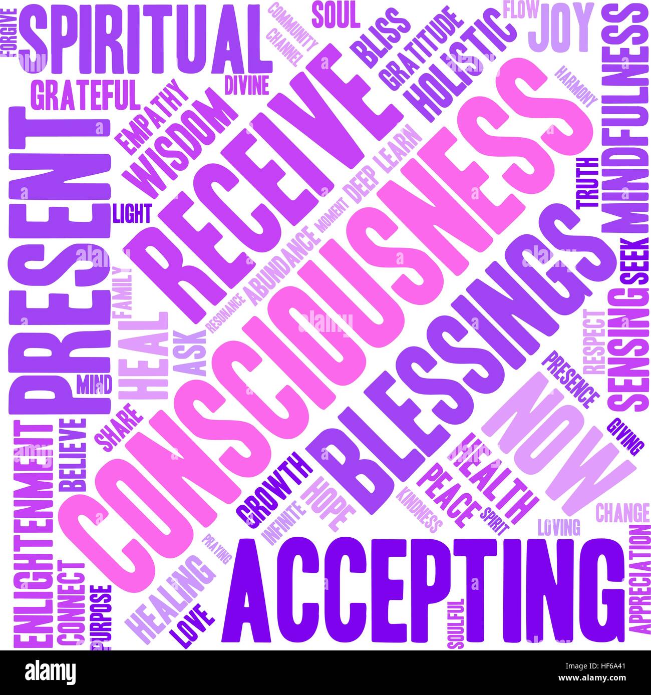 Consciousness word cloud on a white background Stock Vector Image & Art ...