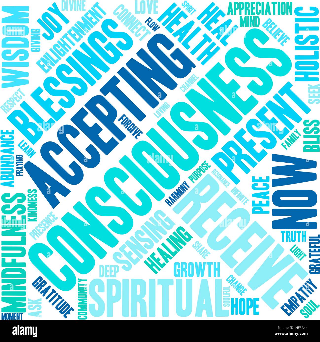 Consciousness word cloud on a white background Stock Vector Image & Art ...