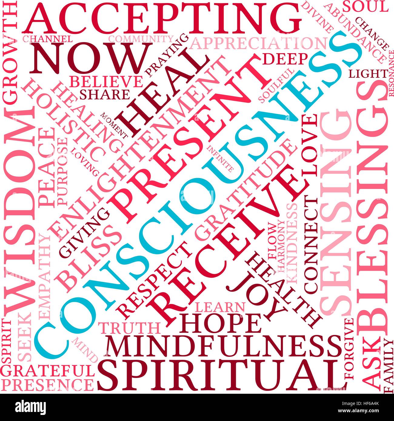 Consciousness word cloud on a white background Stock Vector Image & Art ...