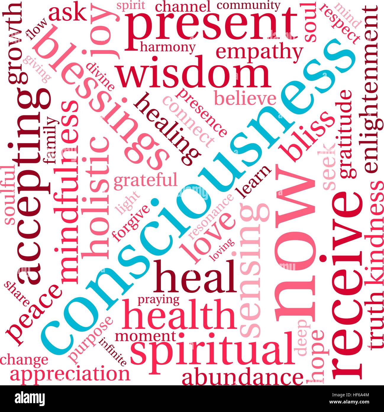 Consciousness word cloud on a white background Stock Vector Image & Art ...