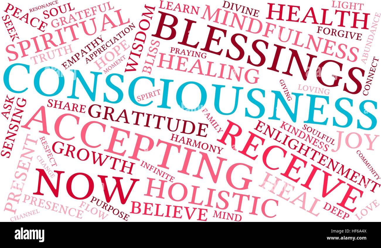 Consciousness word cloud on a white background Stock Vector Image & Art ...