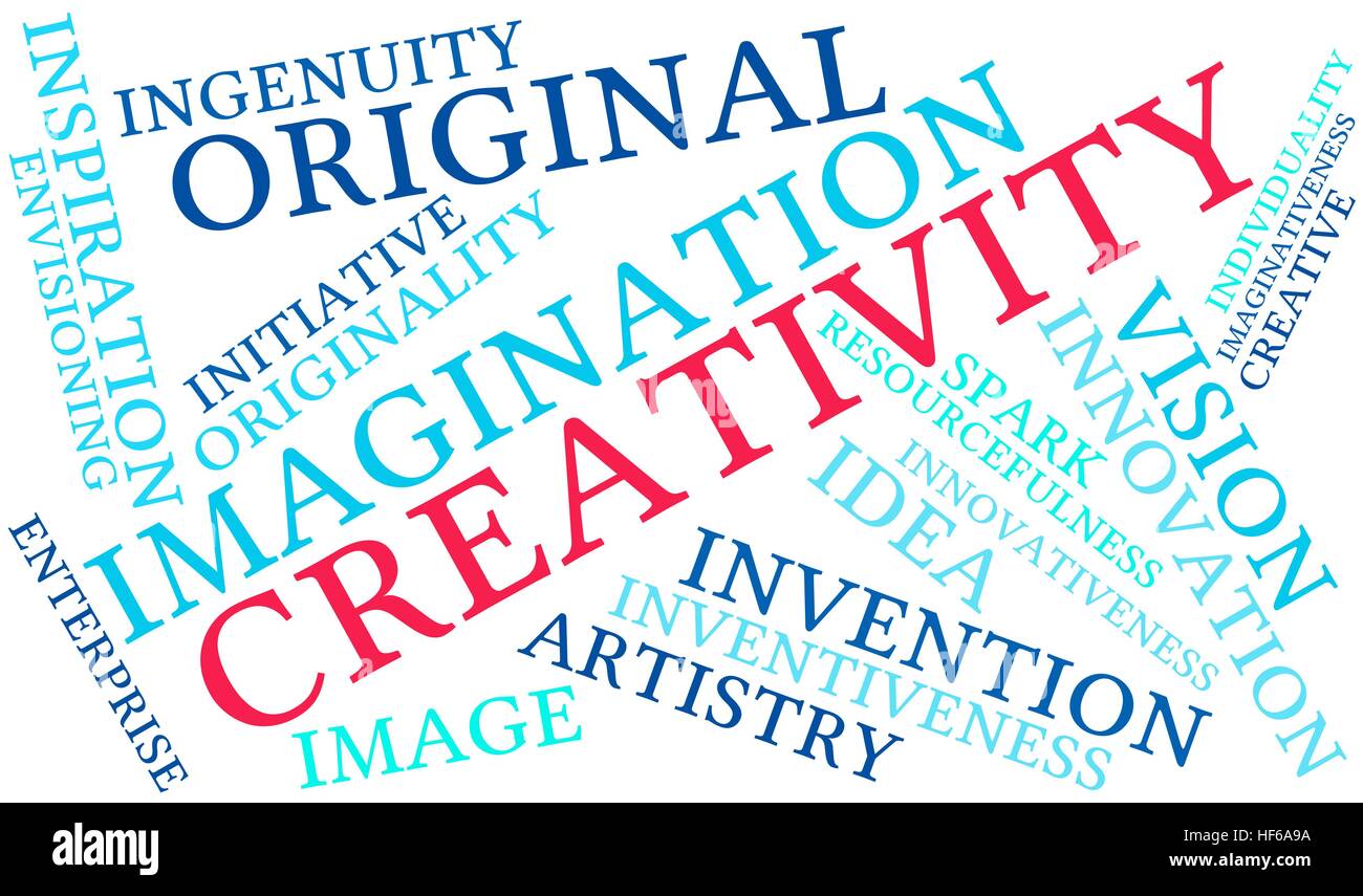Creativity word cloud on a white background Stock Vector Image & Art ...
