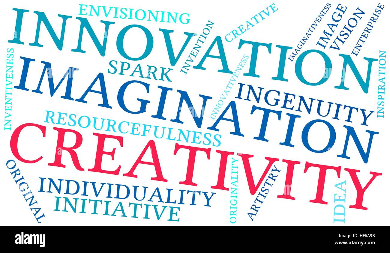 Creativity word cloud on a white background Stock Vector Image & Art ...