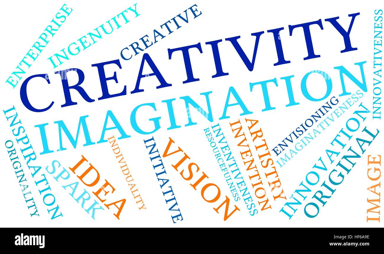 Creativity word cloud on a white background Stock Vector Image & Art ...