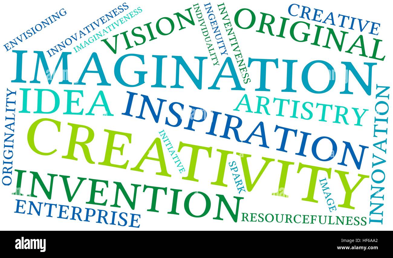 Creativity word cloud on a white background Stock Vector Image & Art ...