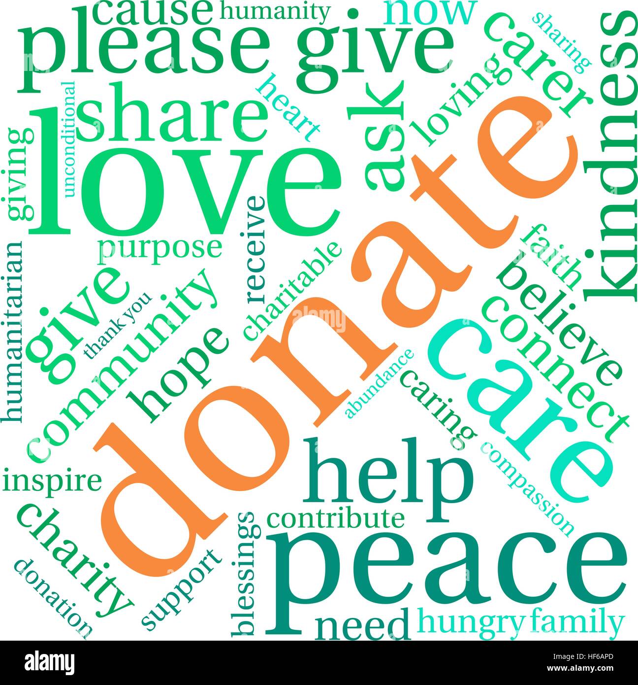 Donate word cloud on a white background Stock Vector Image & Art - Alamy