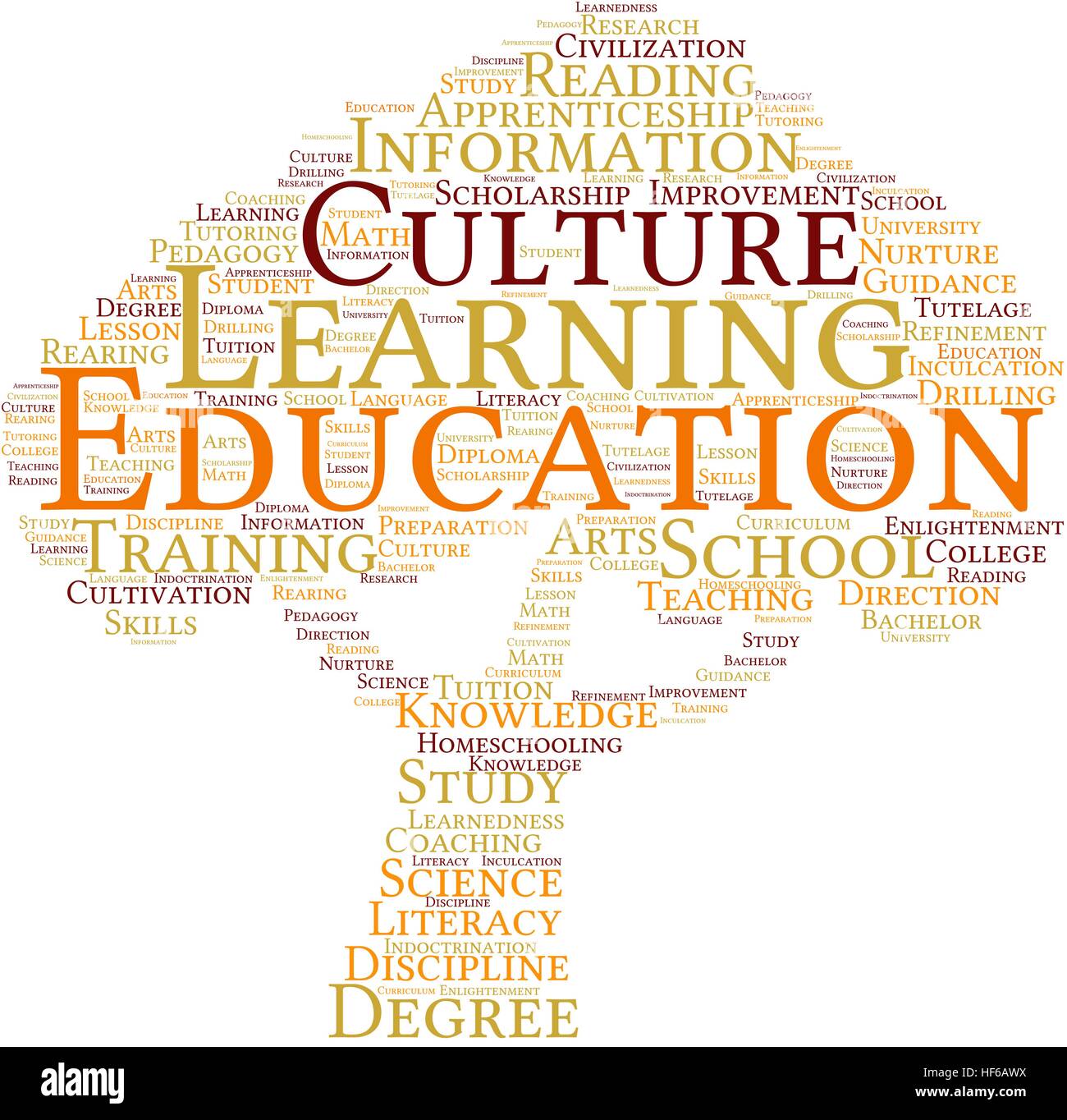 Education word cloud on a white background Stock Vector Image & Art - Alamy