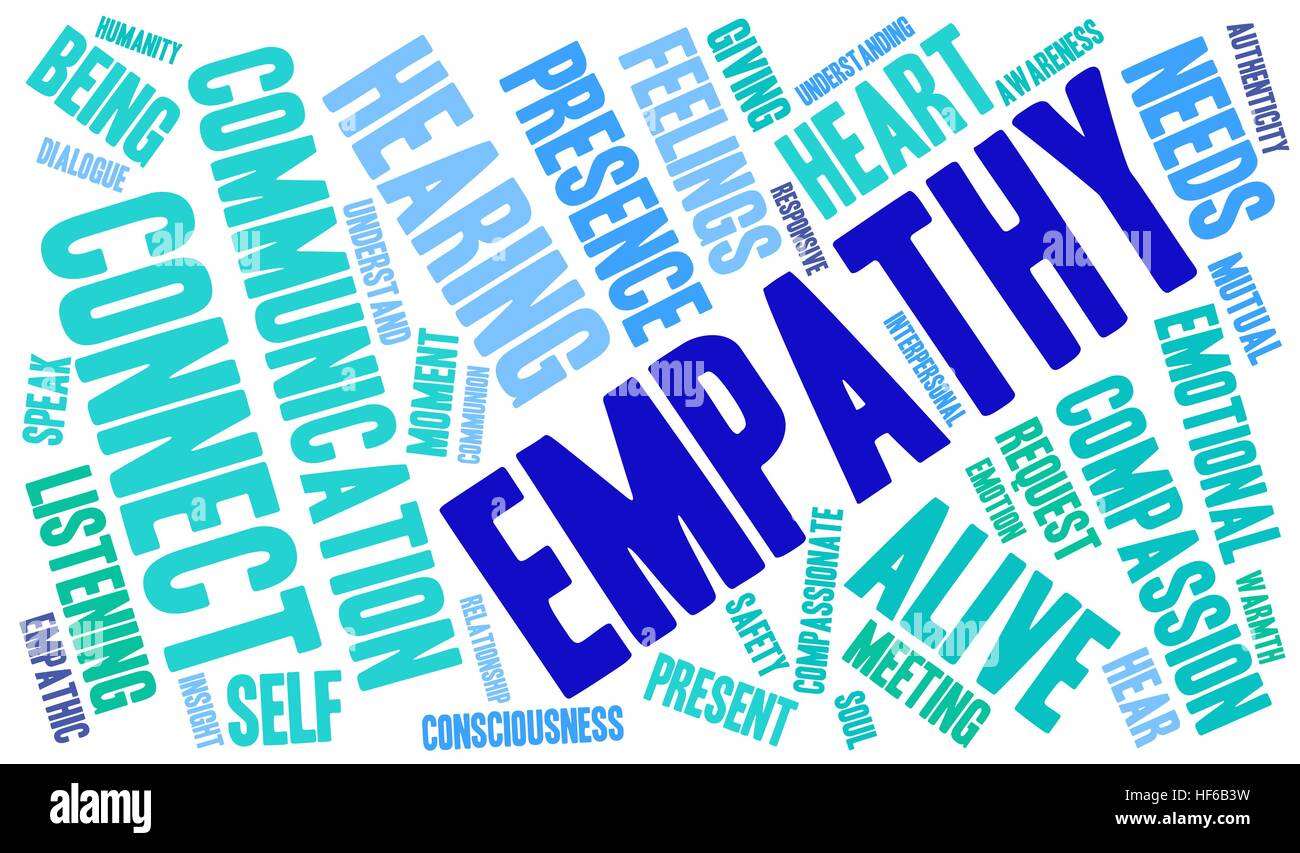 Empathy word cloud on a white background Stock Vector Image & Art - Alamy
