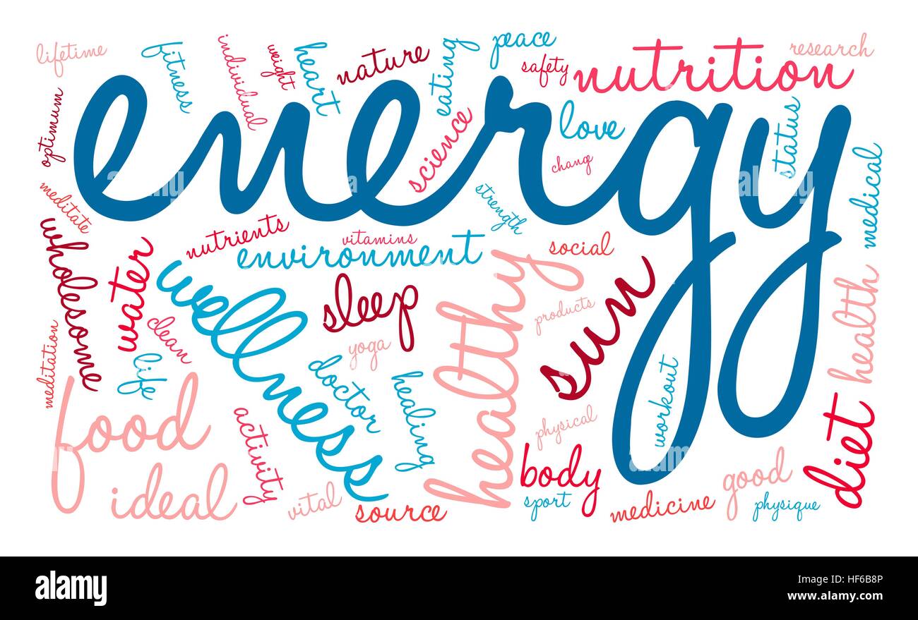 Energy word cloud on a white background Stock Vector Image & Art - Alamy