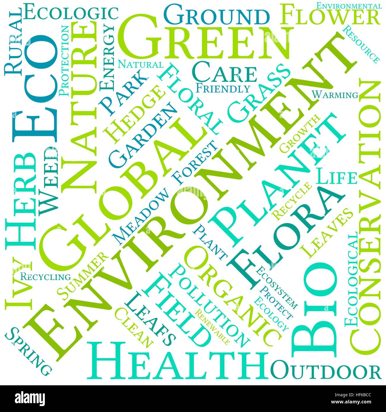 Environment word cloud on a white background Stock Vector Image & Art ...