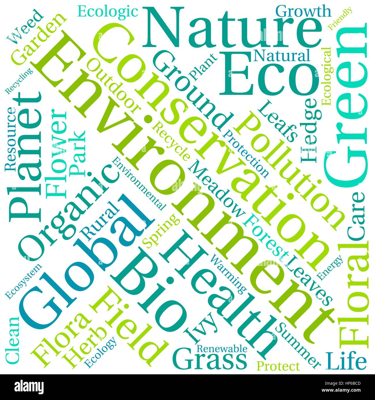 Environment word cloud on a white background Stock Vector Image & Art ...
