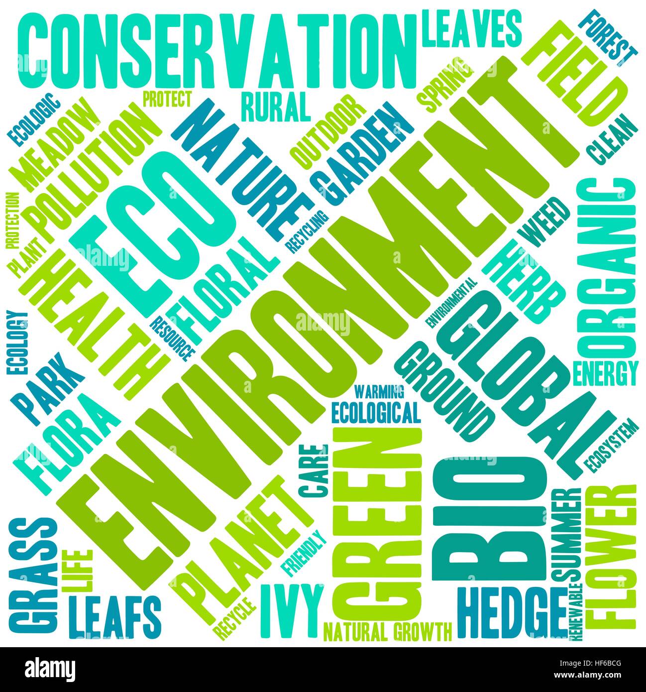 Environment word cloud on a white background Stock Vector Image & Art ...
