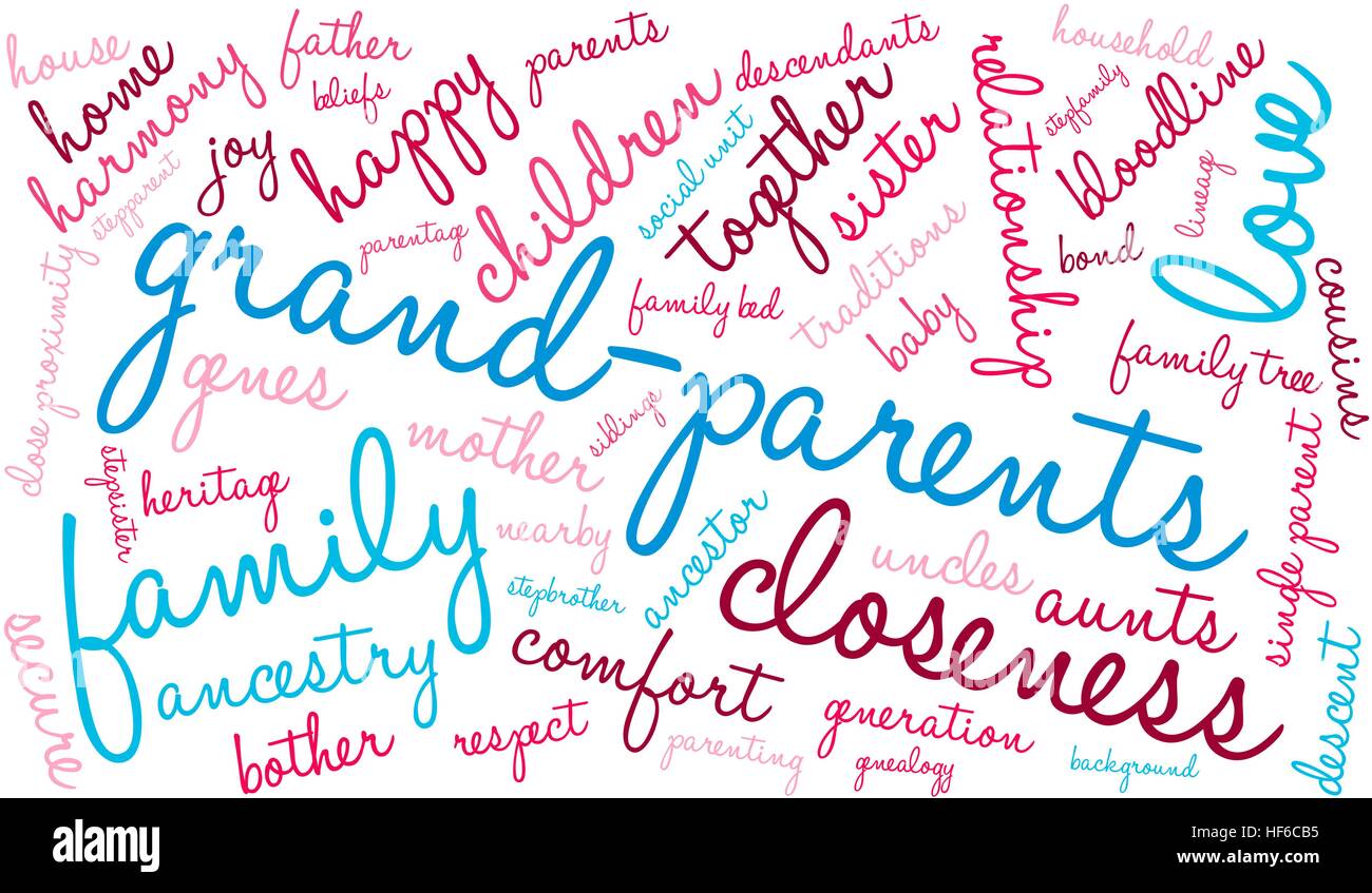 Parents word cloud on a white background Stock Vector Image & Art - Alamy