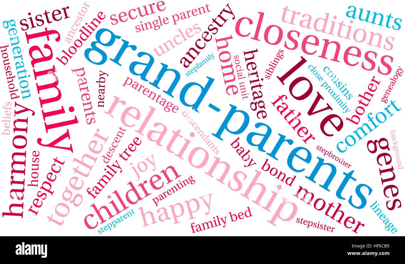 Parents word cloud on a white background Stock Vector Image & Art - Alamy