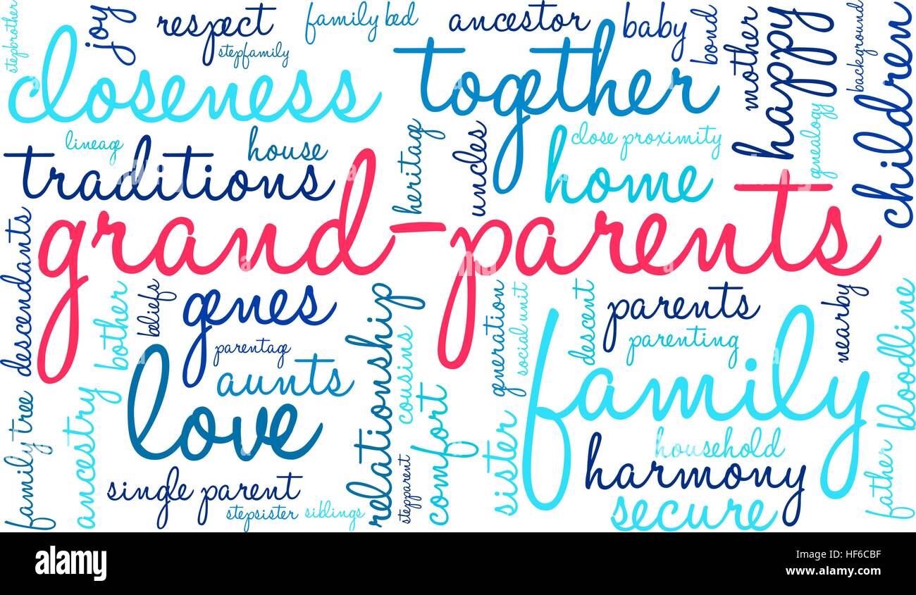 Parents word cloud on a white background Stock Vector Image & Art - Alamy