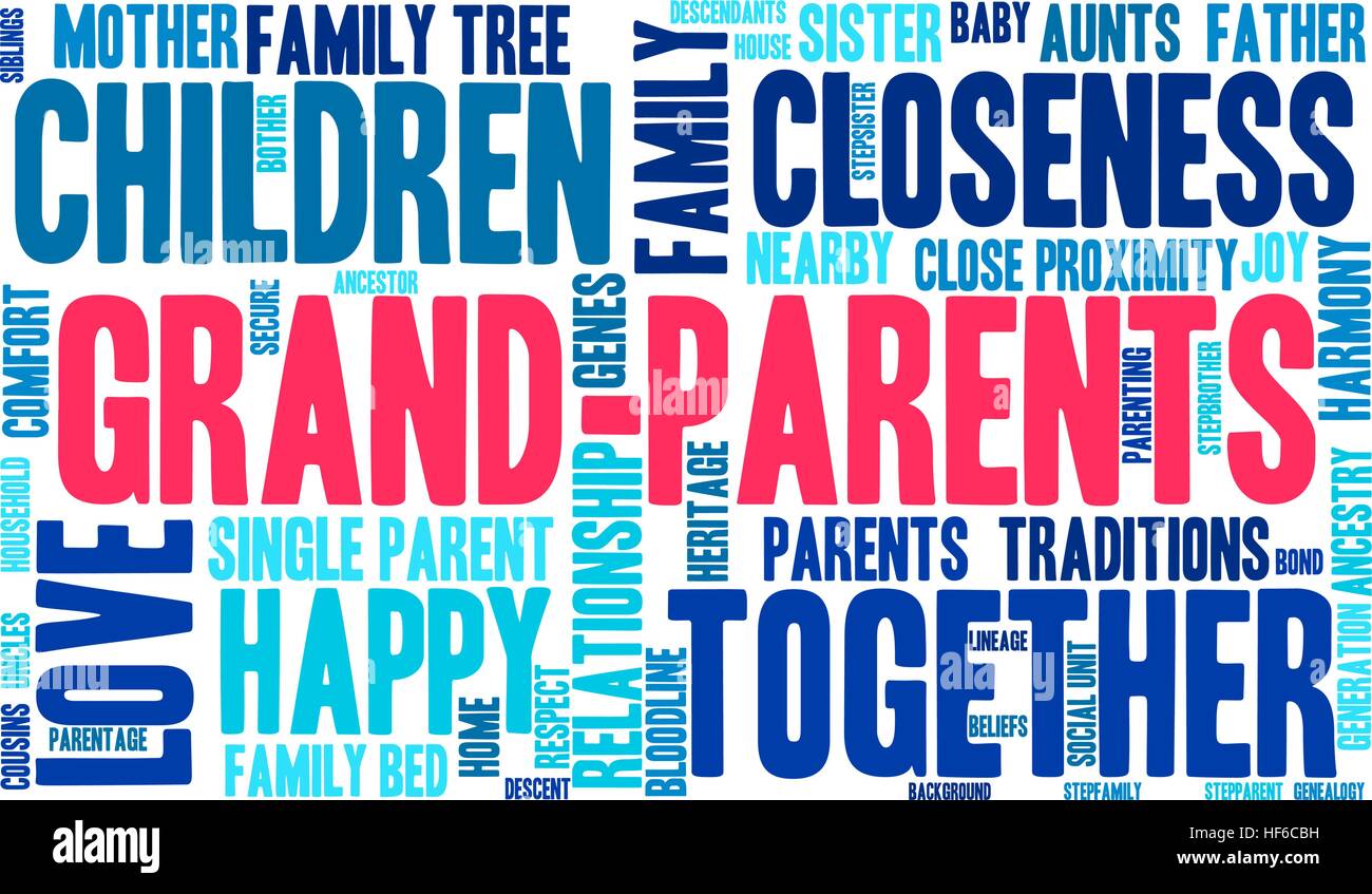 Parents word cloud on a white background Stock Vector Image & Art - Alamy