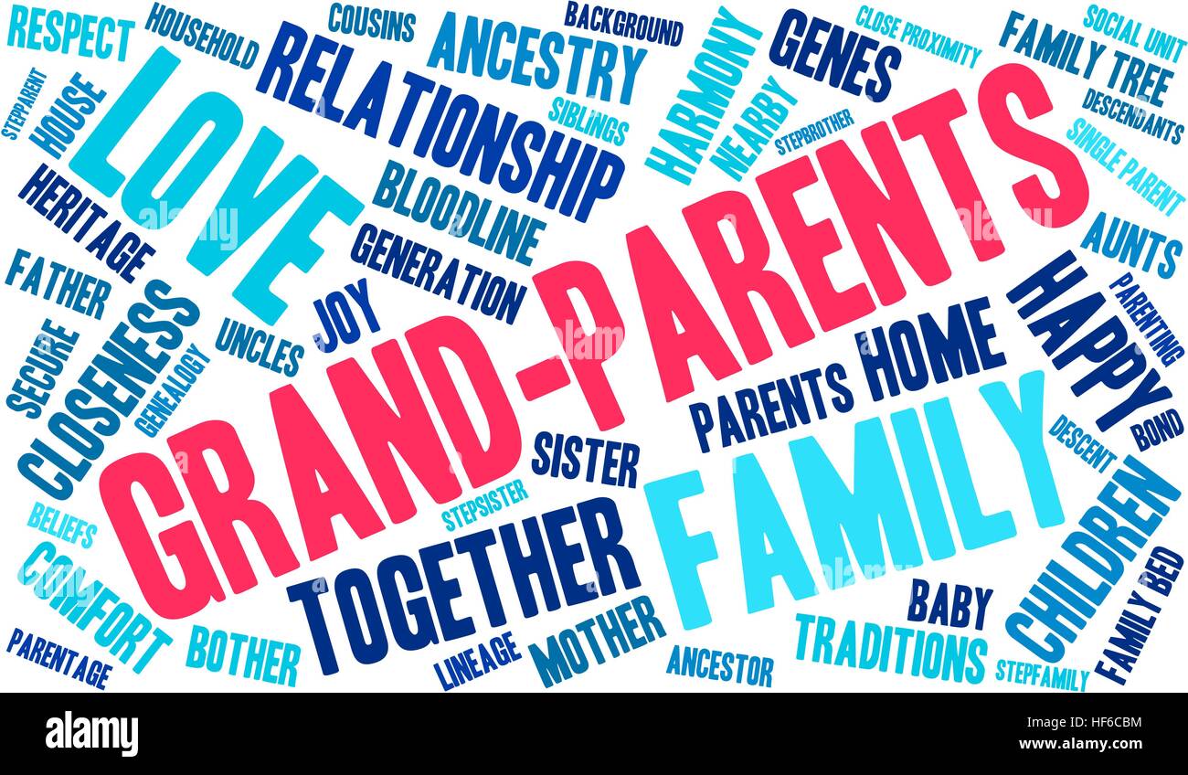 Parents word cloud on a white background Stock Vector Image & Art - Alamy