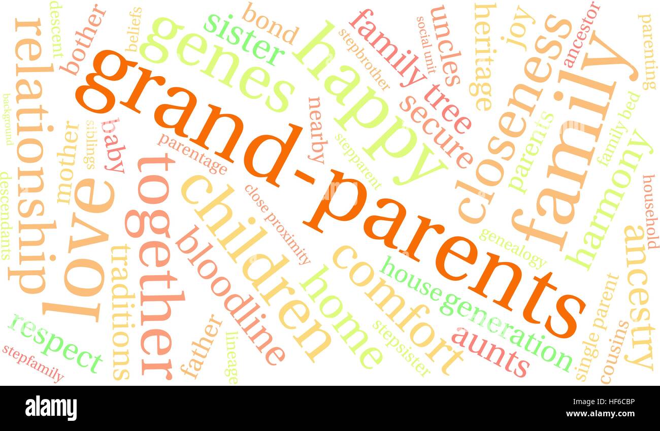 Parents word cloud on a white background Stock Vector Image & Art - Alamy