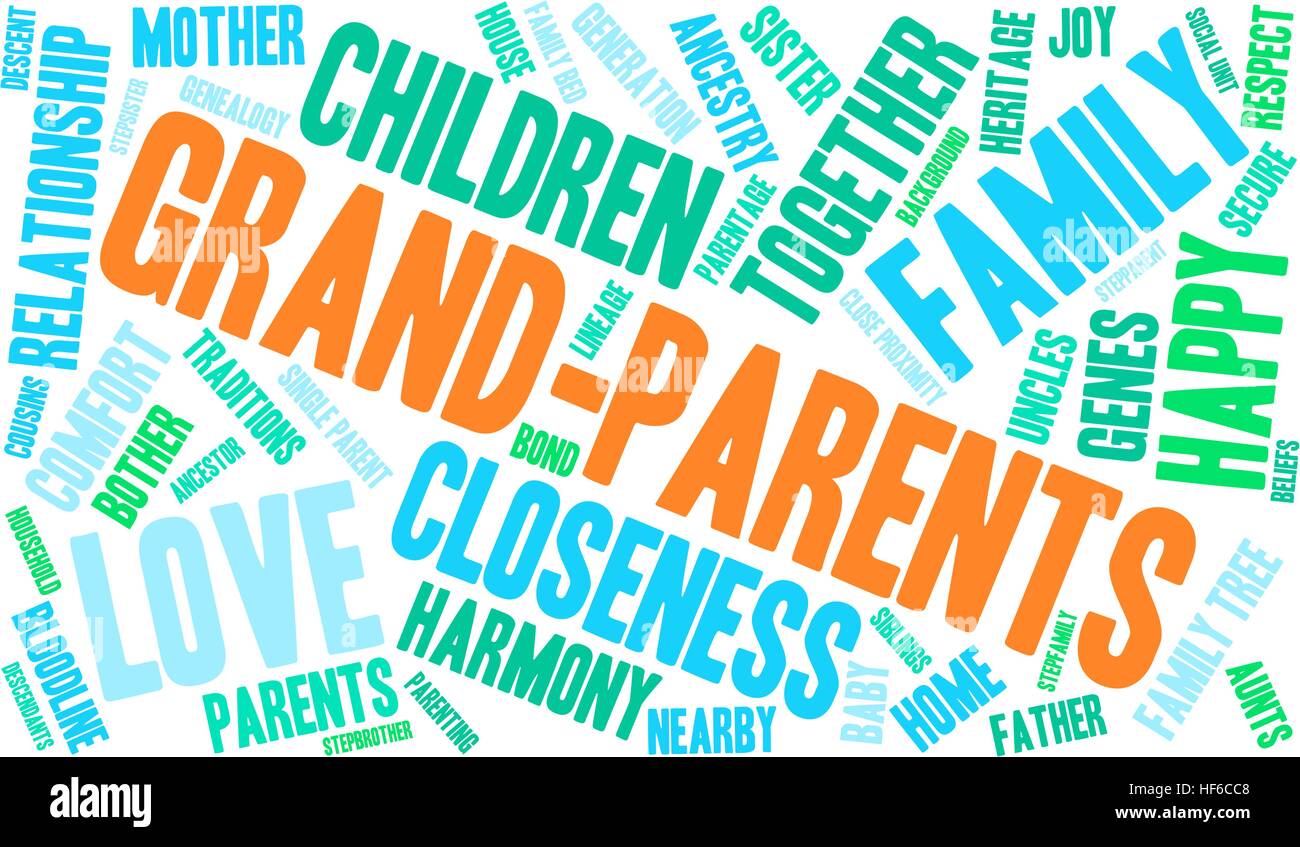 Parents word cloud on a white background Stock Vector Image & Art - Alamy