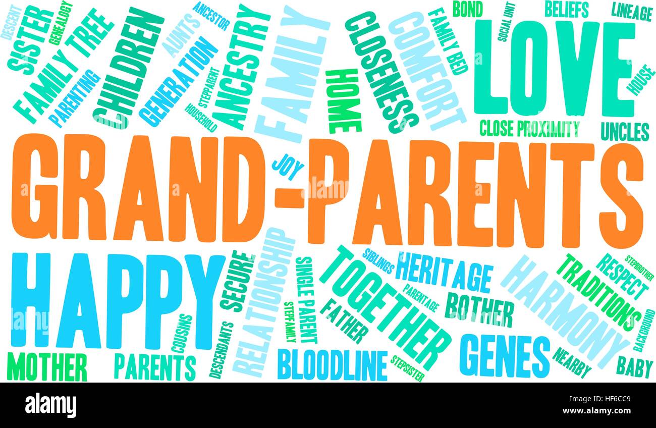 Parents word cloud on a white background Stock Vector Image & Art - Alamy