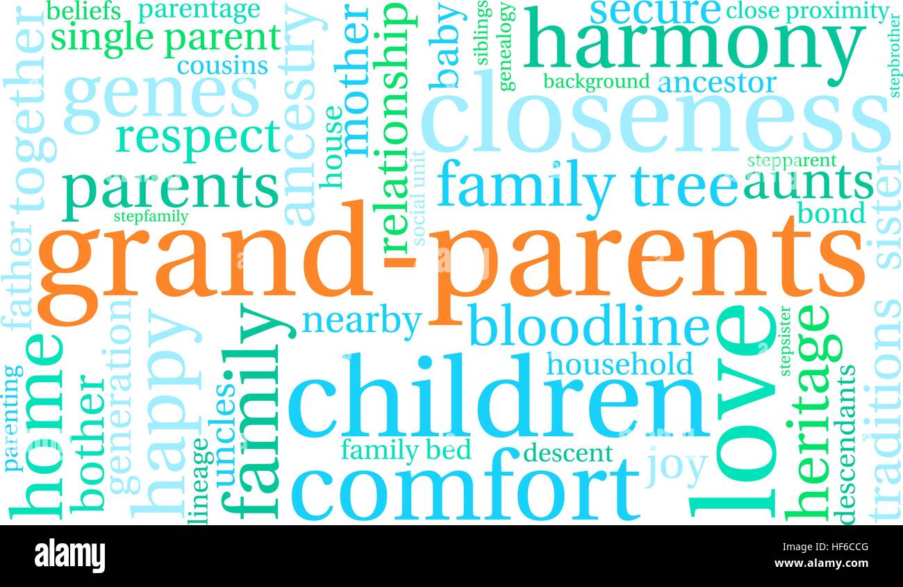 Parents word cloud on a white background Stock Vector Image & Art - Alamy