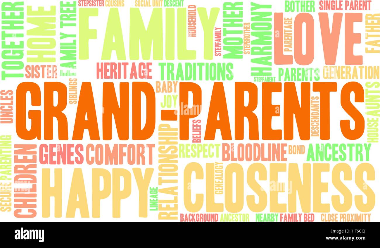 Parents word cloud on a white background Stock Vector Image & Art - Alamy