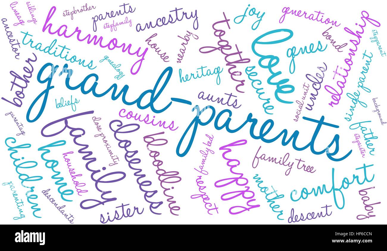 Parents word cloud on a white background Stock Vector Image & Art - Alamy