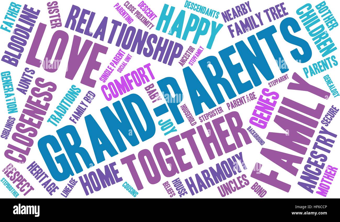 Parents word cloud on a white background Stock Vector Image & Art - Alamy