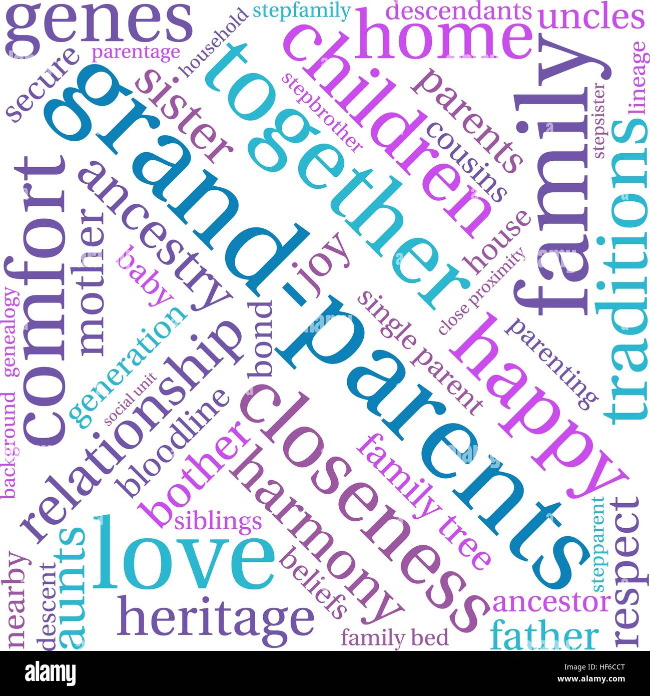 Parents word cloud on a white background Stock Vector Image & Art - Alamy