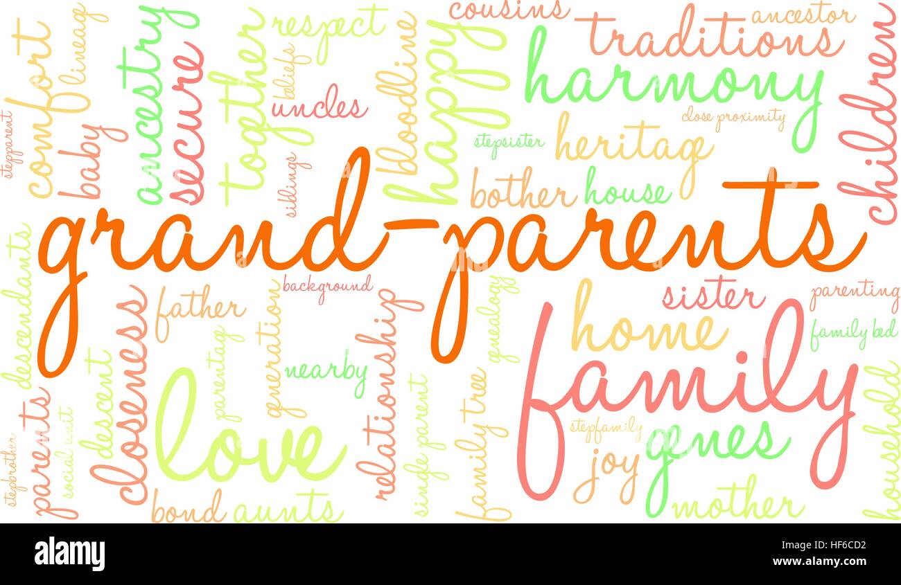 Parents word cloud on a white background Stock Vector Image & Art - Alamy