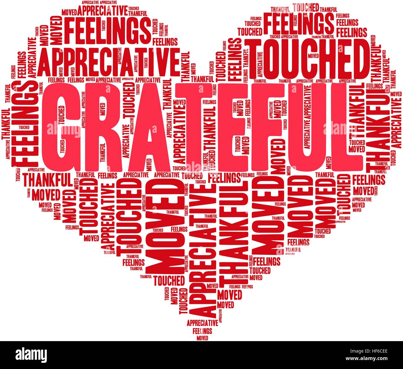 Grateful word cloud on a white background Stock Vector Image & Art - Alamy