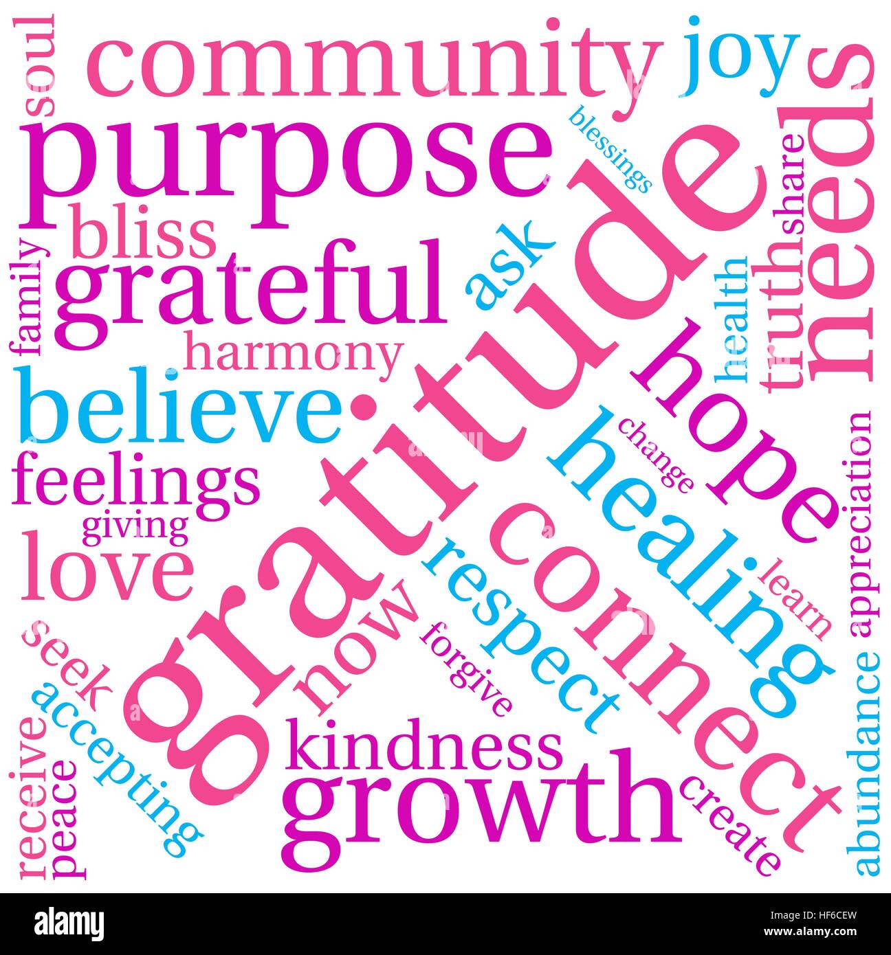 Gratitude word cloud on a white background Stock Vector Image & Art - Alamy
