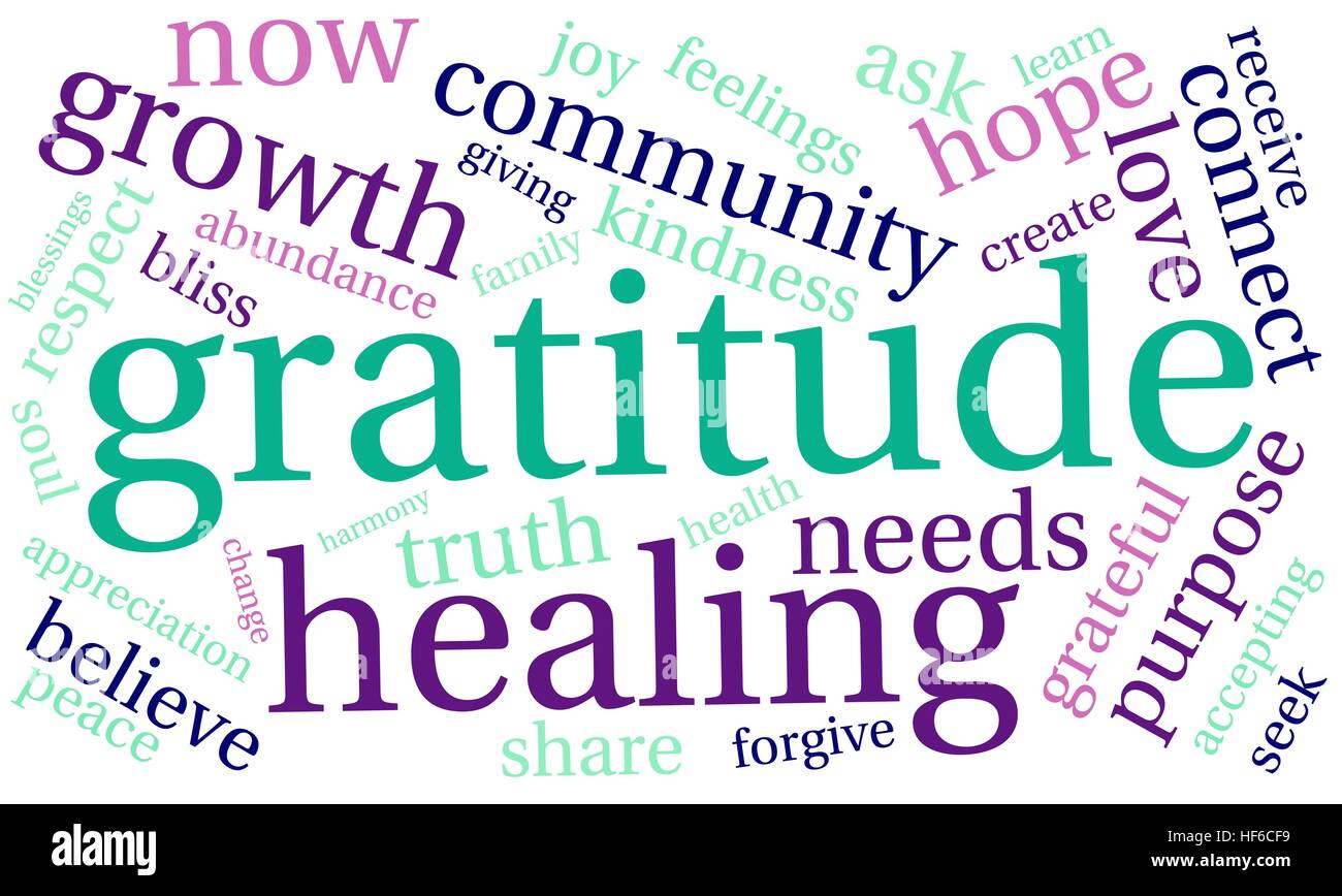 Gratitude word cloud on a white background Stock Vector Image & Art - Alamy