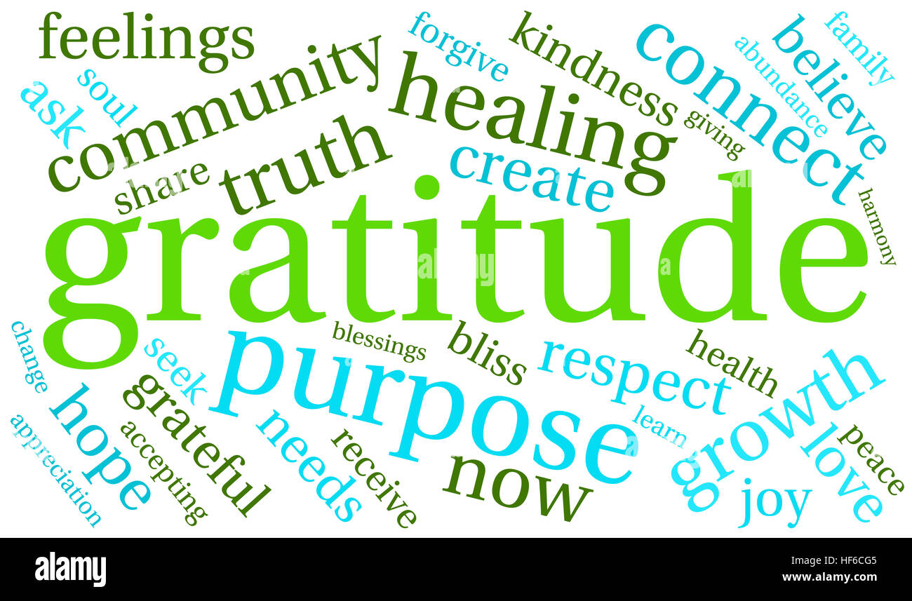 Gratitude word cloud on a white background Stock Vector Image & Art - Alamy