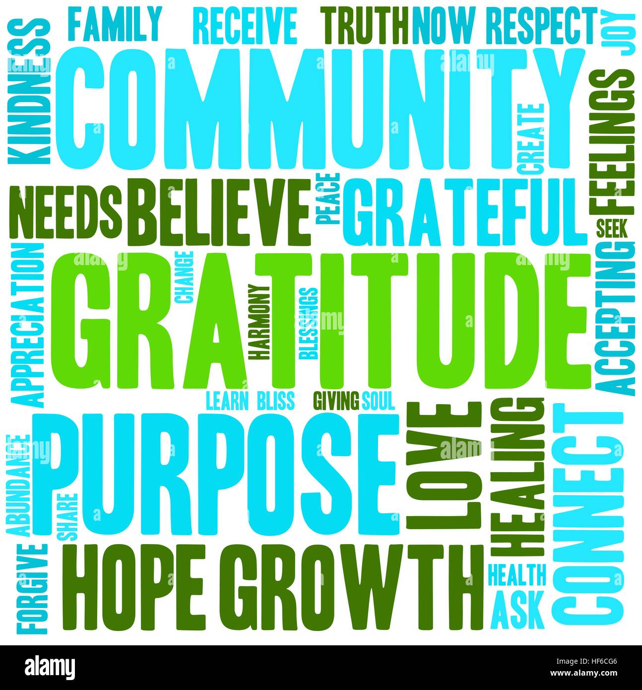 Gratitude word cloud on a white background Stock Vector Image & Art - Alamy