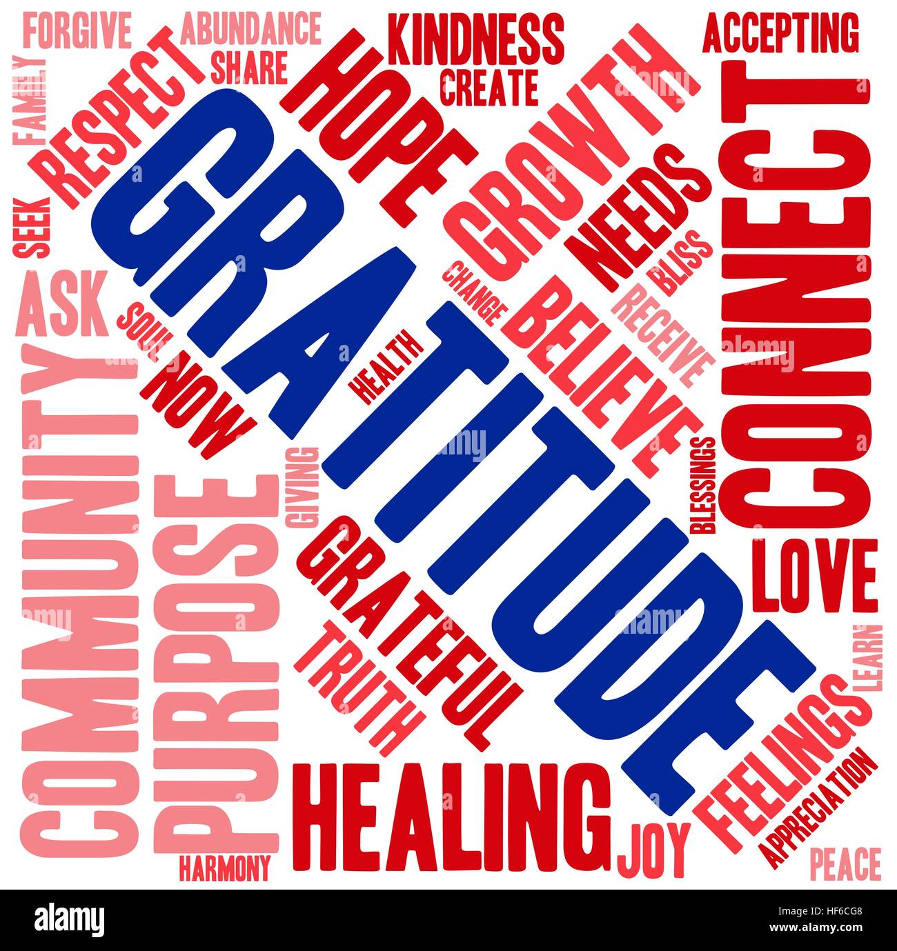 Gratitude word cloud on a white background Stock Vector Image & Art - Alamy