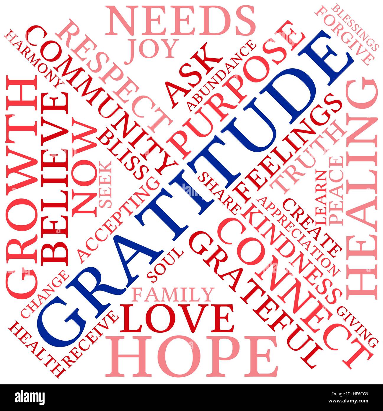 Gratitude word cloud on a white background Stock Vector Image & Art - Alamy
