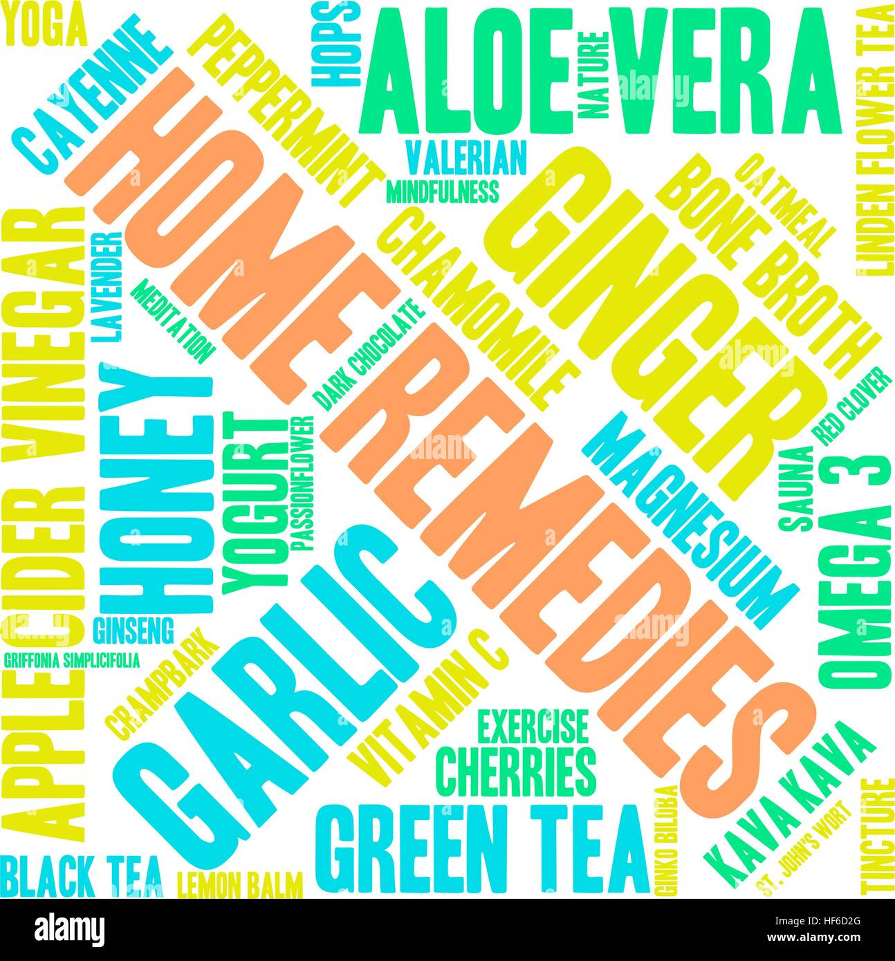 Home Remedies word cloud on a white background Stock Vector Image & Art ...