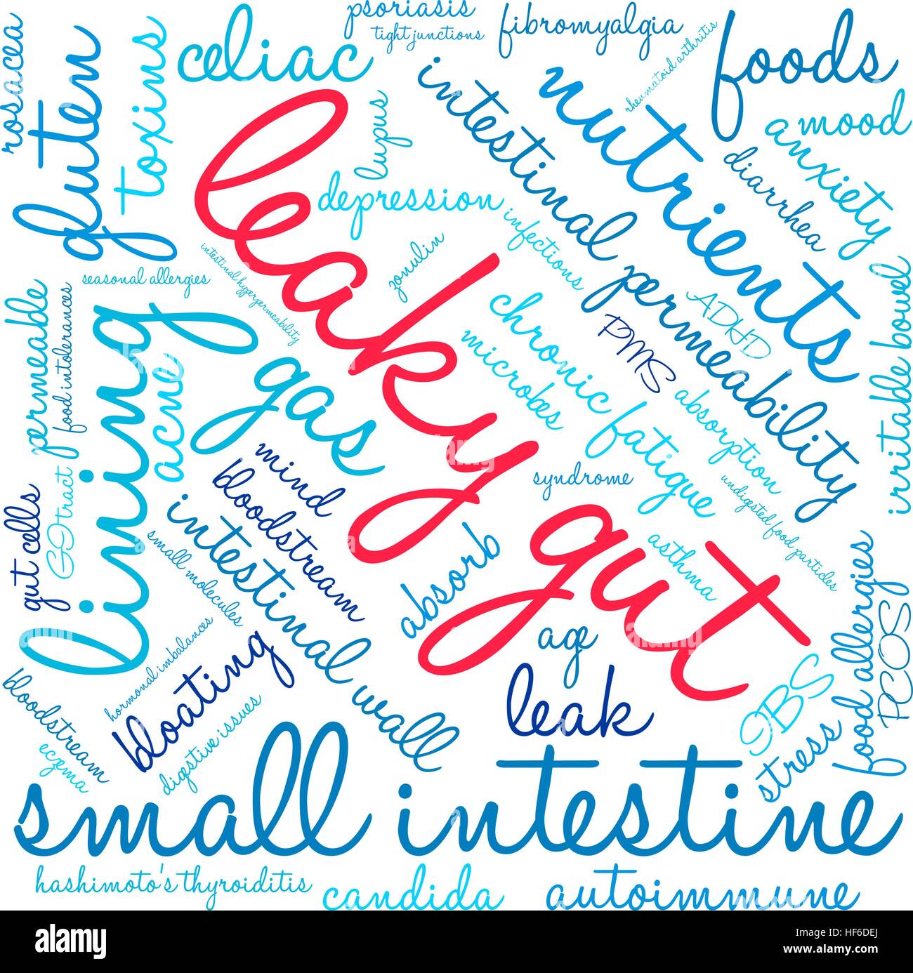 Leaky Gut word cloud on a white background Stock Vector Image & Art - Alamy