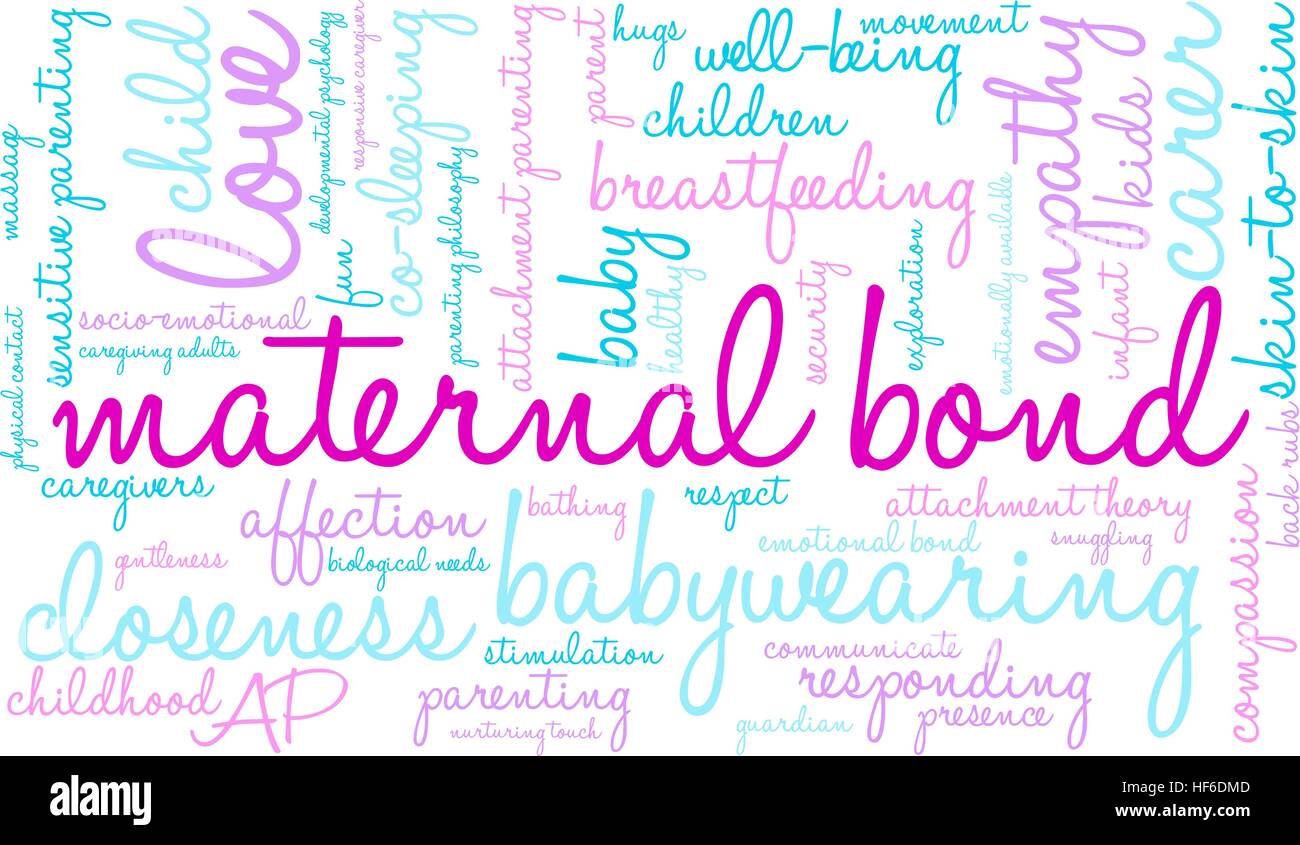 Maternal bond vector vectors hi-res stock photography and images - Alamy
