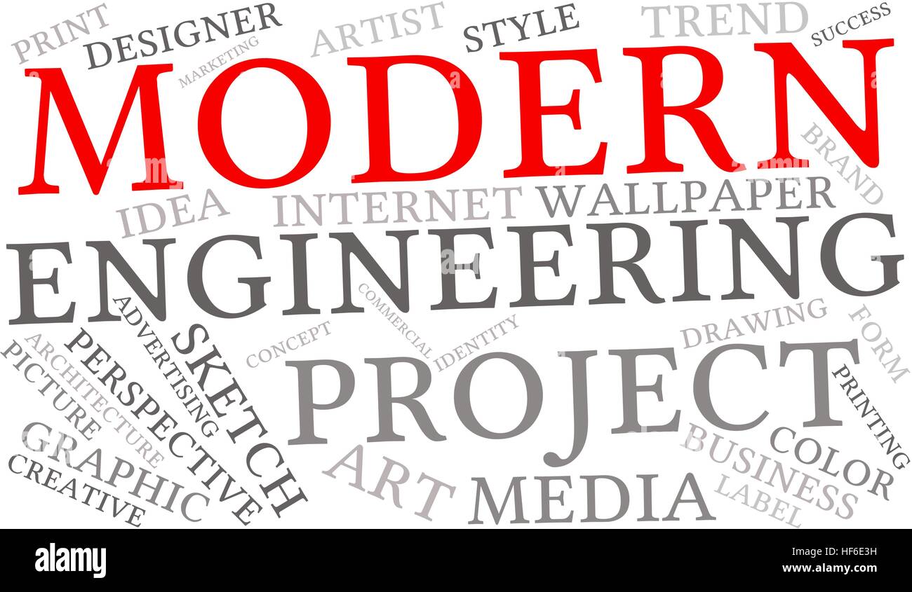 Modern word cloud on a white background Stock Vector Image & Art - Alamy