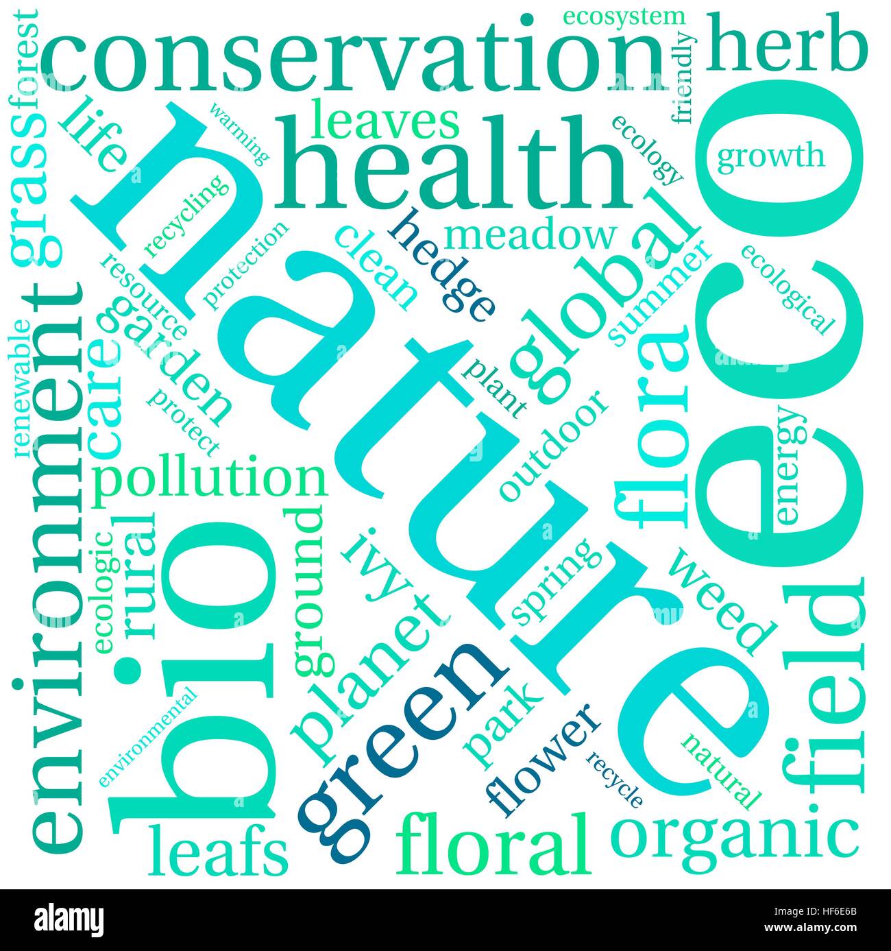 Nature word cloud on a white background Stock Vector Image & Art - Alamy