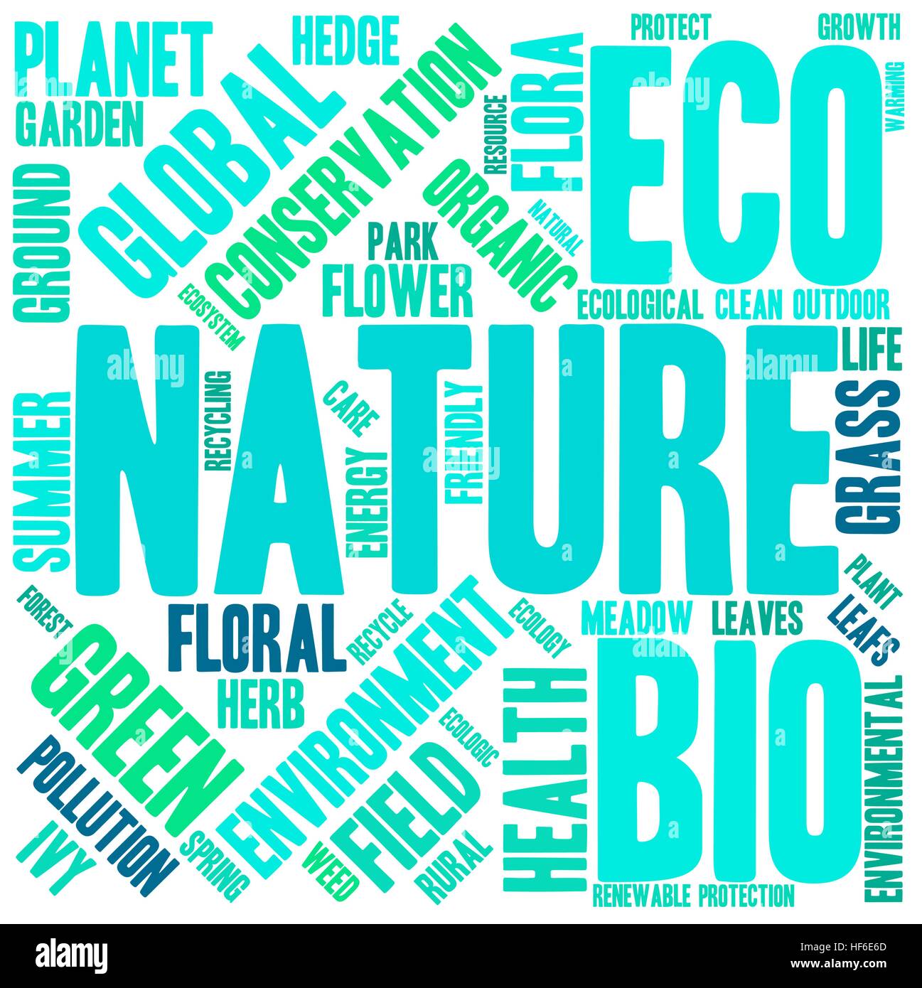 Nature word cloud on a white background Stock Vector Image & Art - Alamy