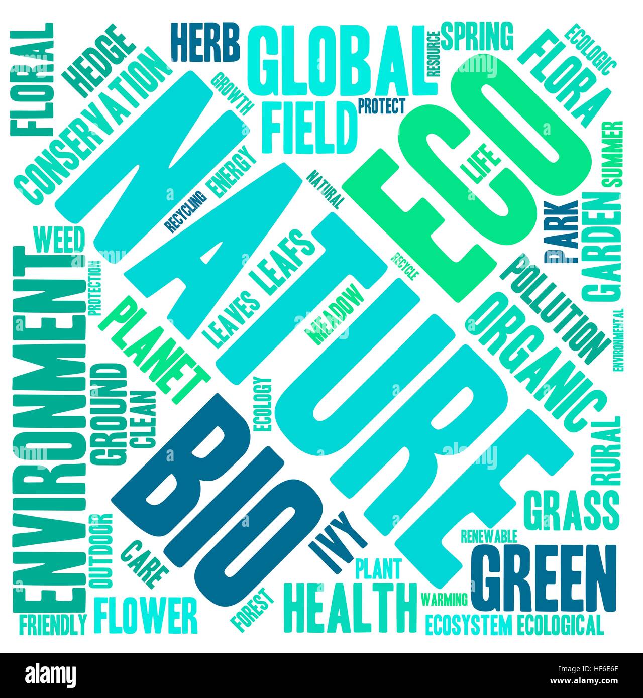 Nature word cloud on a white background Stock Vector Image & Art - Alamy